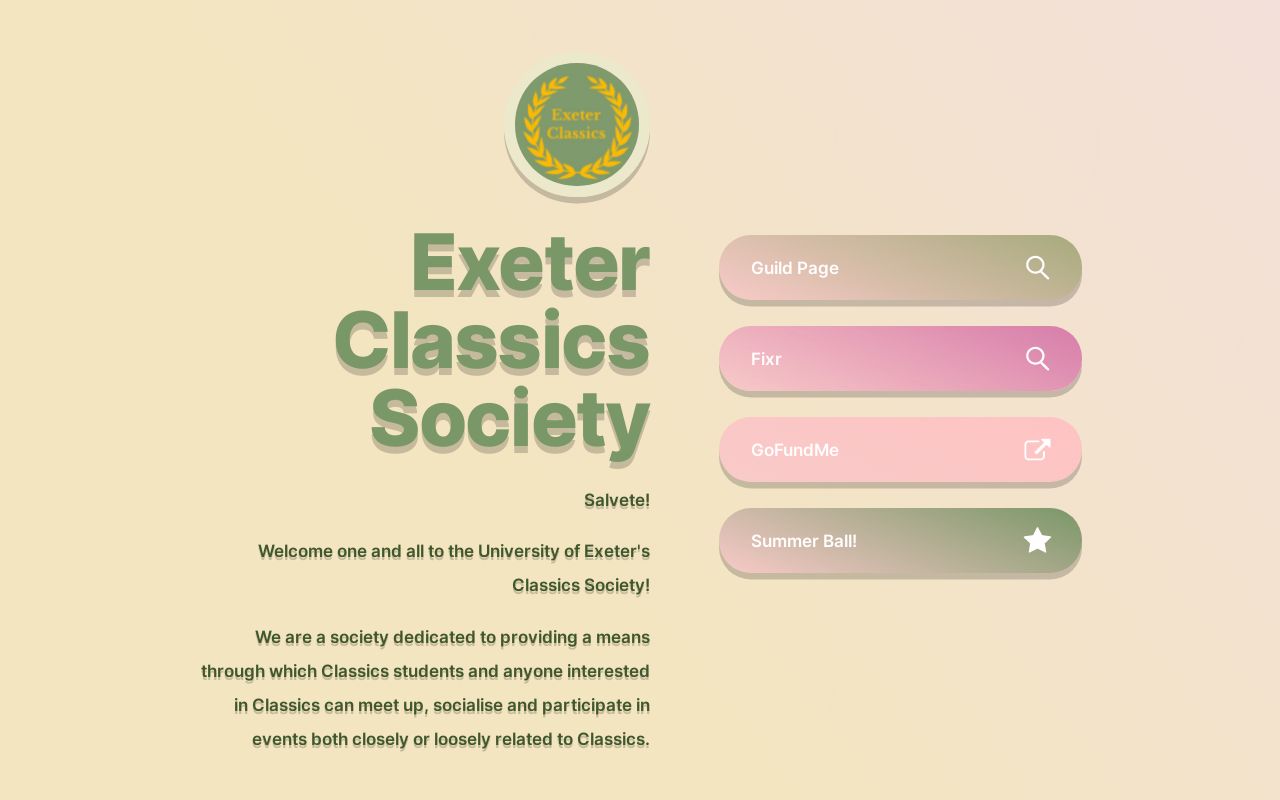 Exeter Classics Society